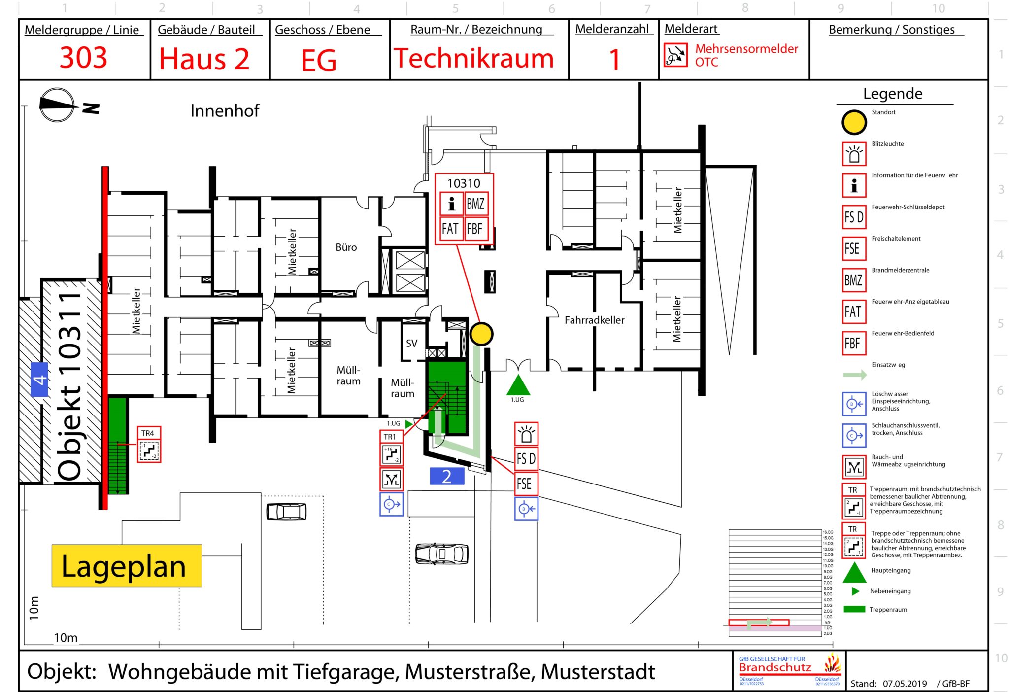 Flucht- und Rettungspläne nach DIN ISO 23601 erstellen